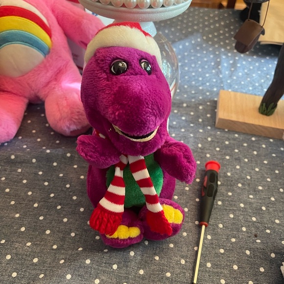 Toys | Barney Christmas Plush | Poshmark